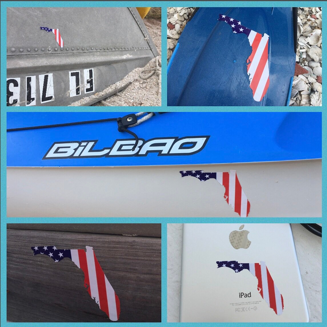 Florida Vinyl Sticker SALE Our Best Price! Florida State Decal, Florida ...