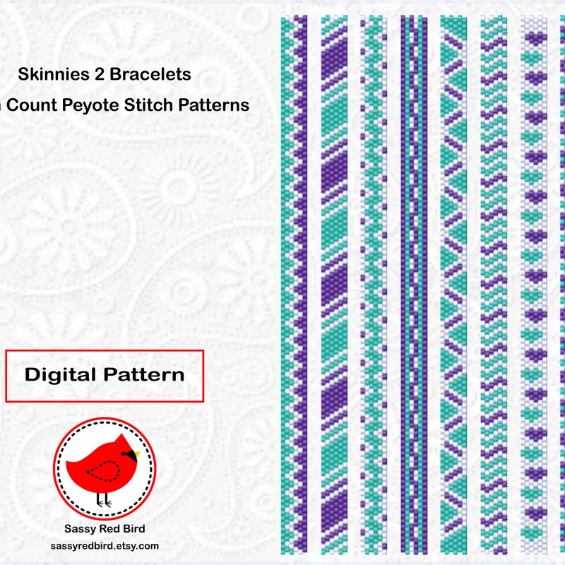 Free Peyote Bracelet Patterns - Etsy