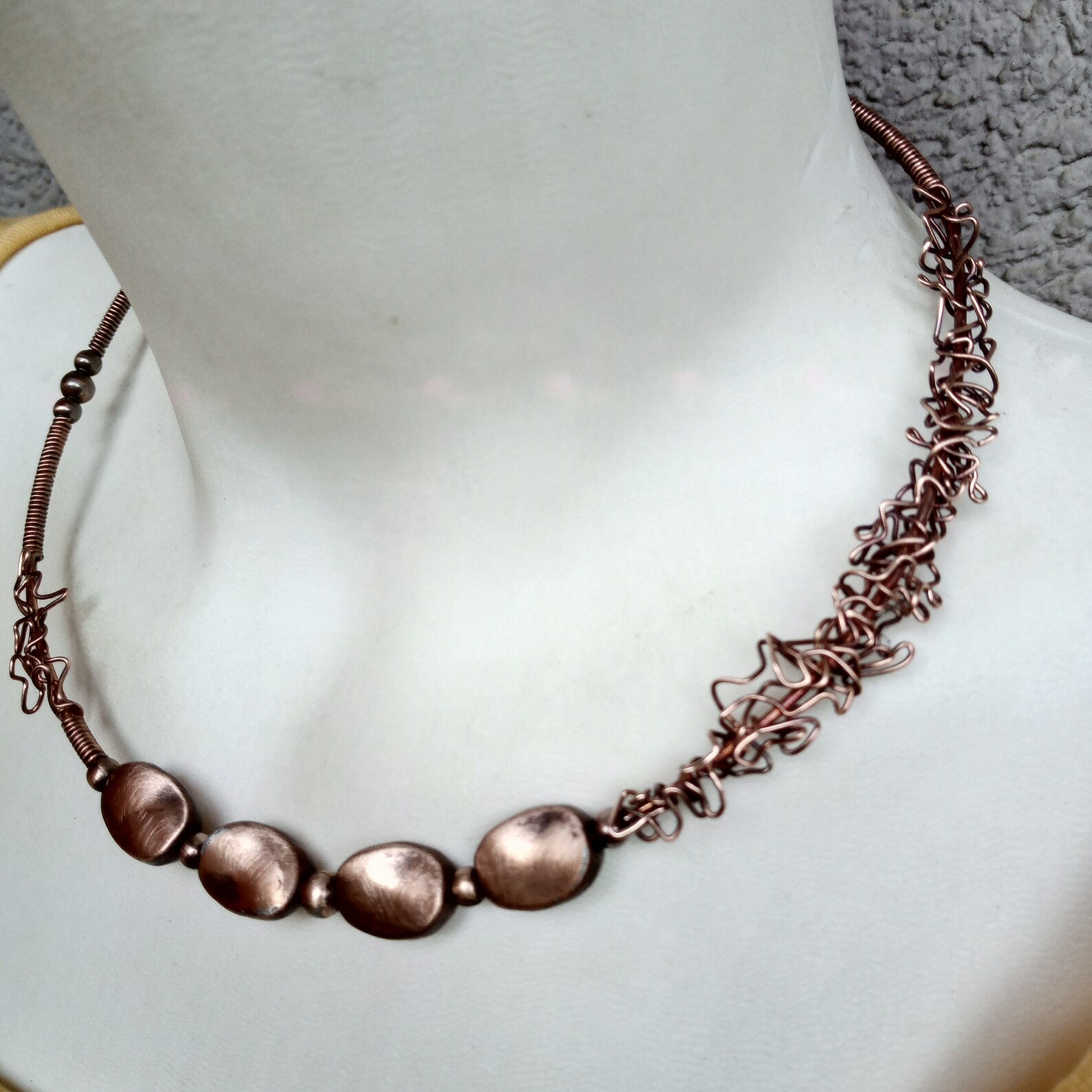 Copper Necklace. Cute Gift for Her. Health and Passion Copper. Unique ...