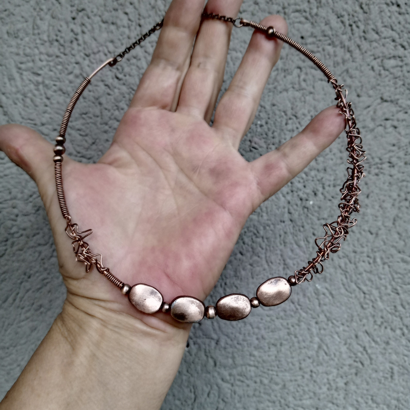 Copper Necklace. Cute Gift for Her. Health and Passion Copper. Unique ...