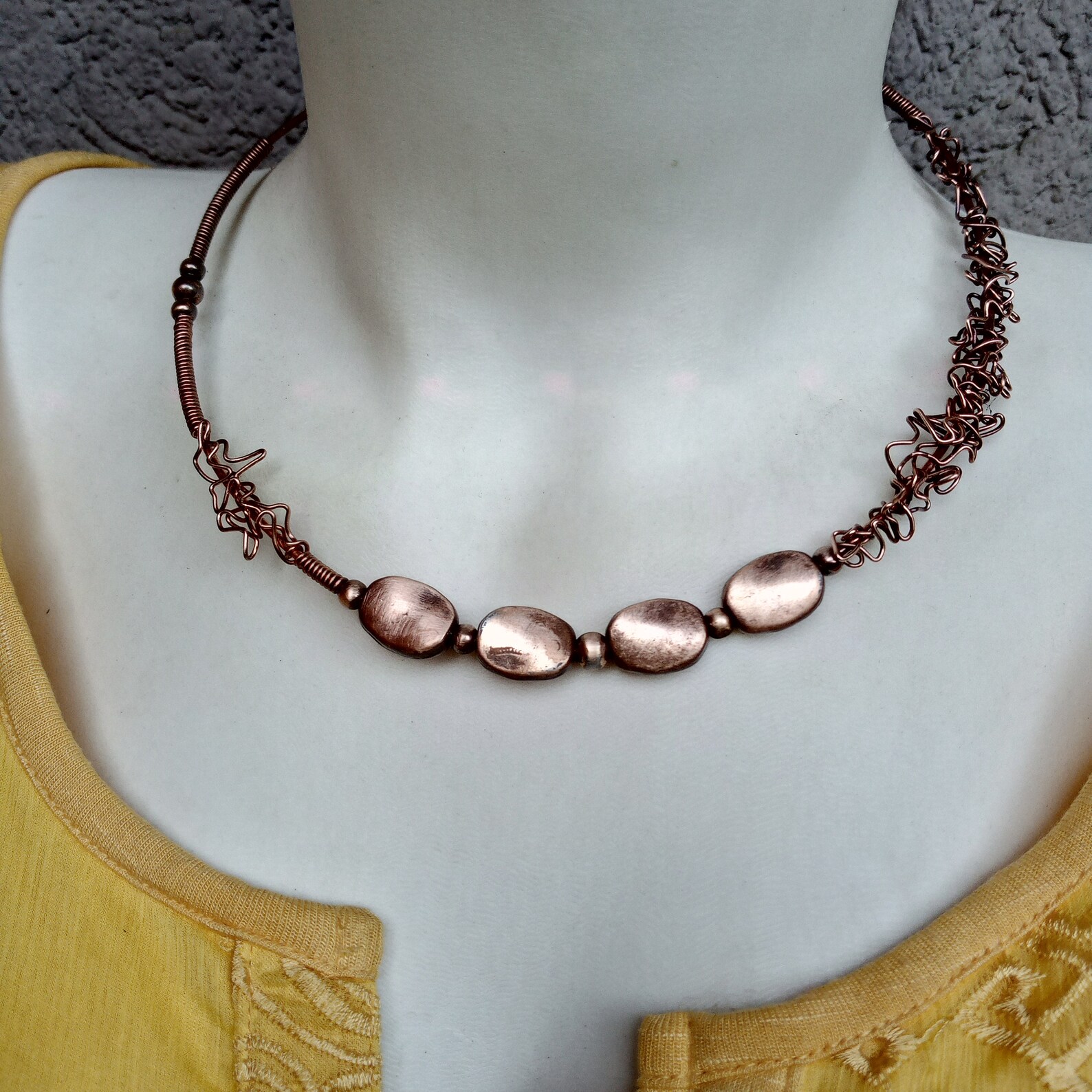 Copper Necklace. Cute Gift for Her. Health and Passion Copper. Unique ...