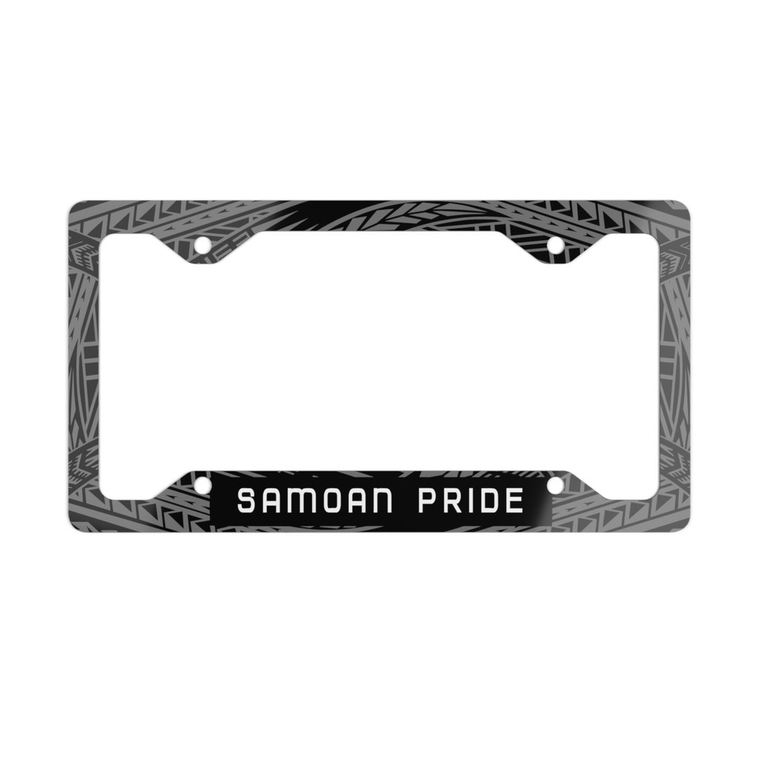 SAMOAN PRIDE Metal License Plate Frame Samoan Car, Samoan Gift, Samoan ...