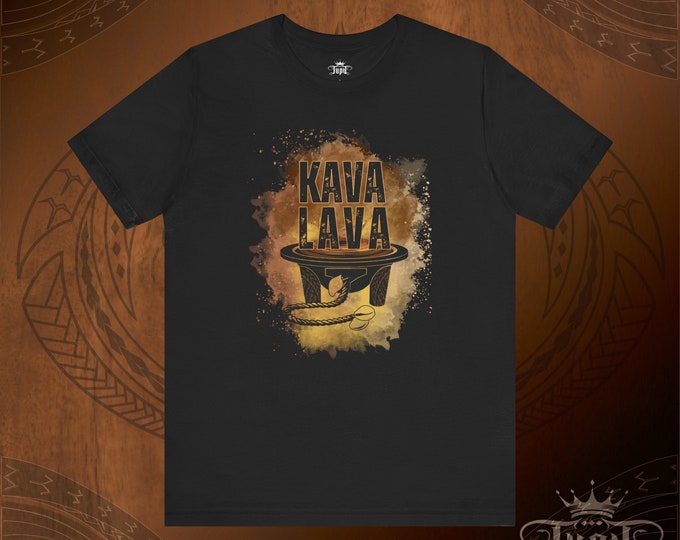 KAVA LAVA Unisex Jersey Short Sleeve Tee - Pacific Islander, Polynesian ...