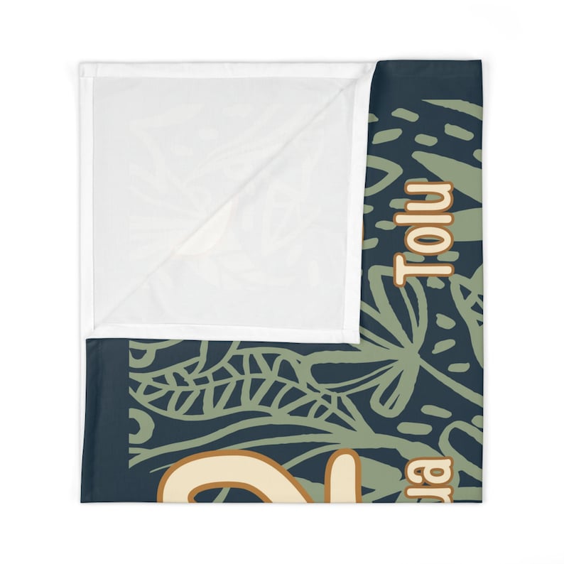 Samoan Numbers Baby Swaddle Blanket Samoan Baby Samoan Baby - Etsy