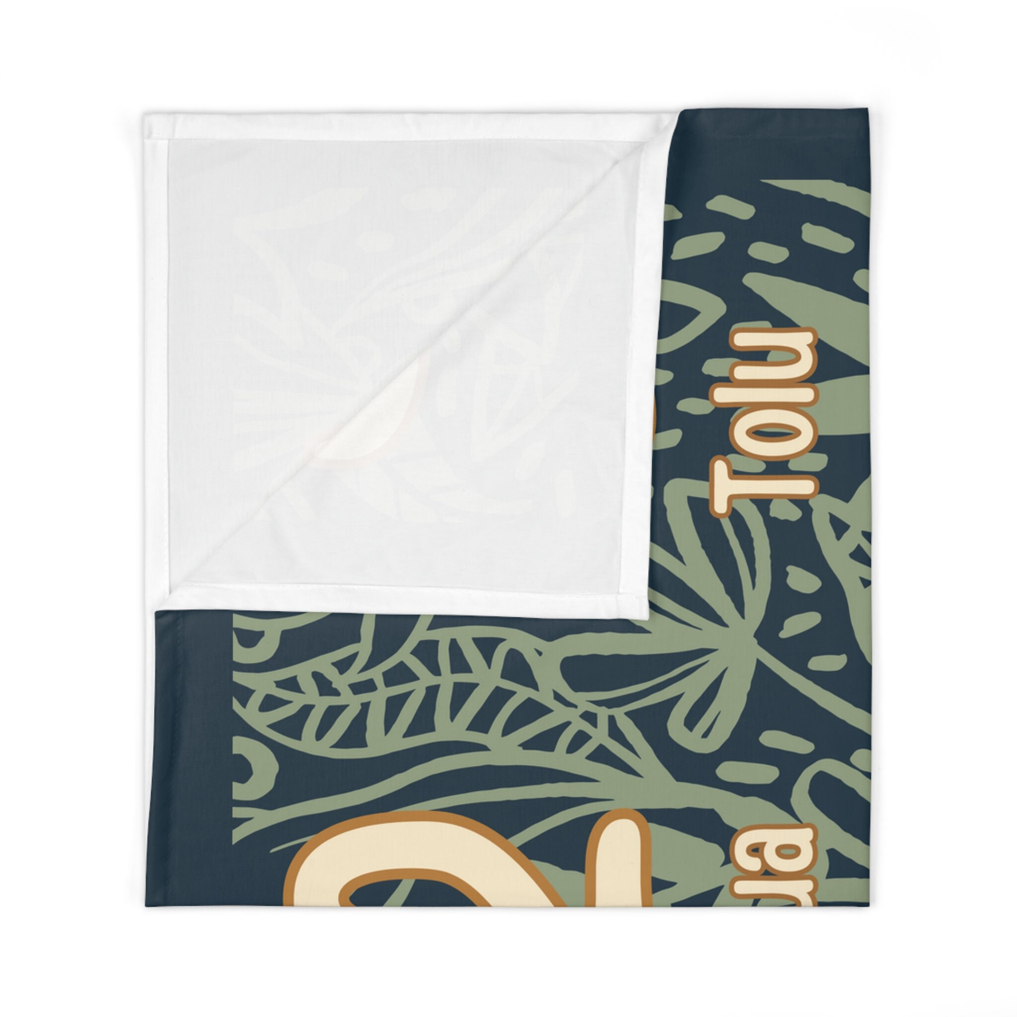 Samoan Numbers Baby Swaddle Blanket Samoan Baby, Samoan Baby Gift ...