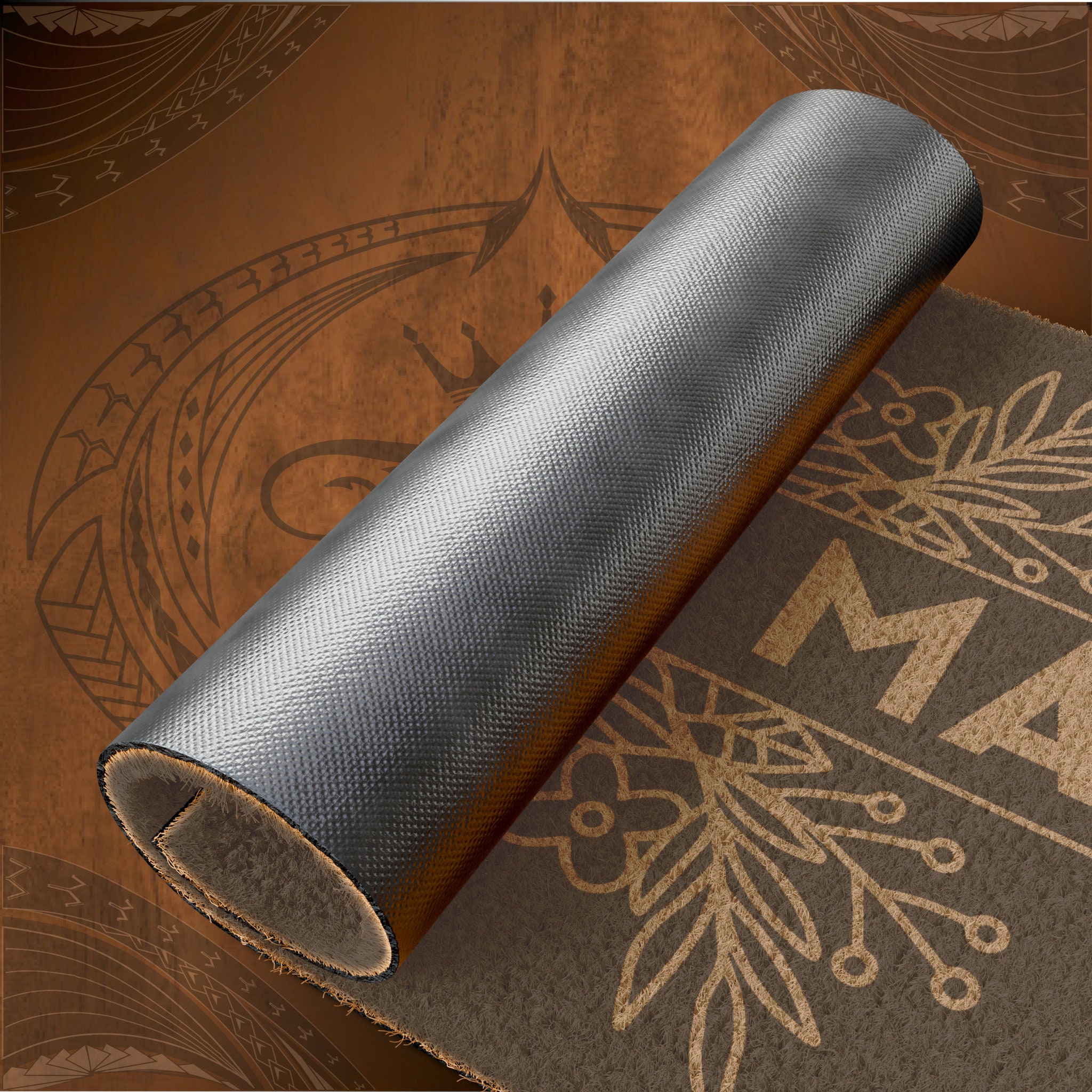 E KOMO MAI Coir Mat Hawaiian Welcome Mat, Welcome Door Mat, Welcome in ...