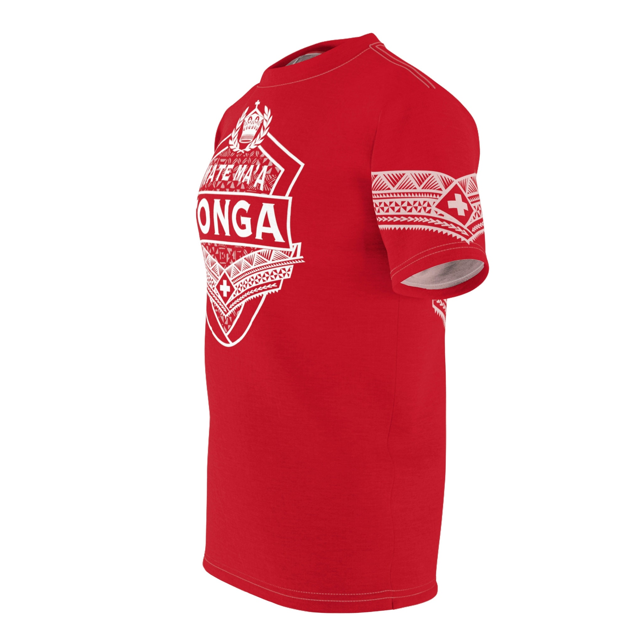 MATE MA'A Tonga Tee (AOP) - Tongan Rugby, Tongan Life, Pacific Islander ...