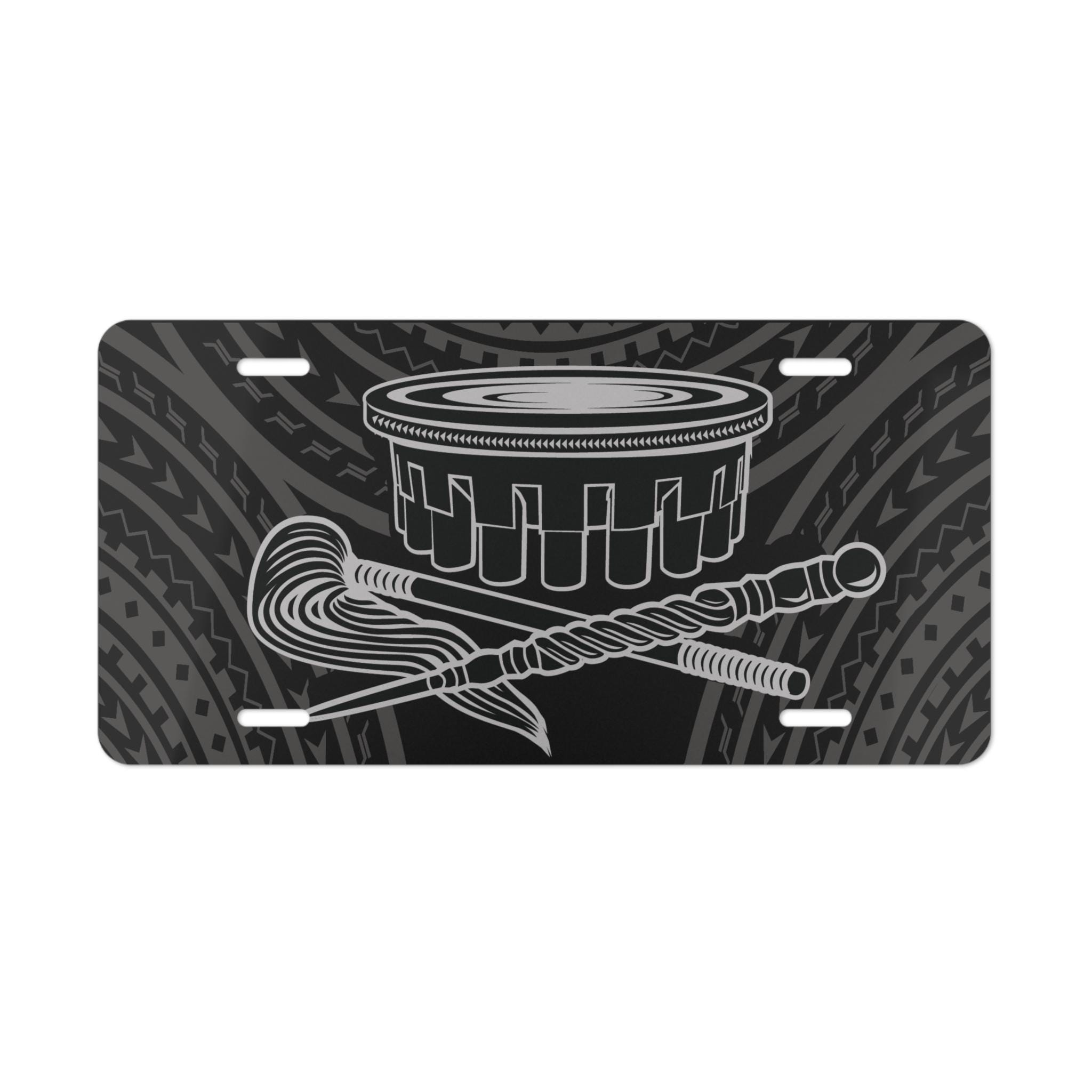 SAMOAN Blackout Vanity Plate Samoan Pride License Plate, Samoan License ...