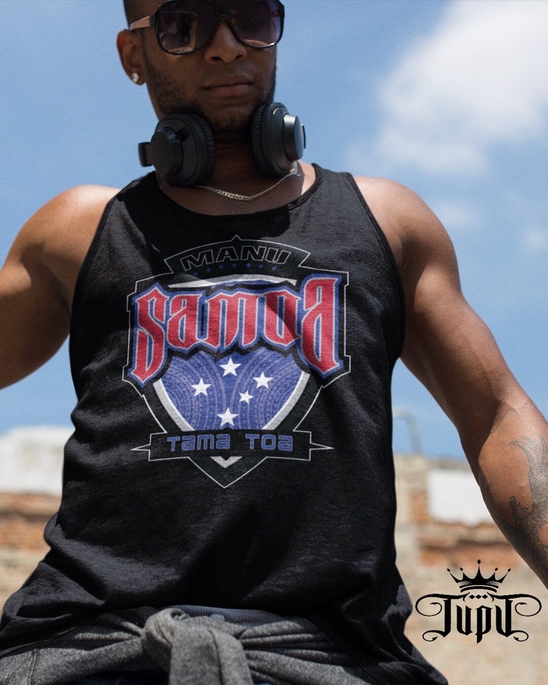 MANU SAMOA Tama Toa Jersey Tank - Samoan Rugby, Samoan Life, Pacific ...