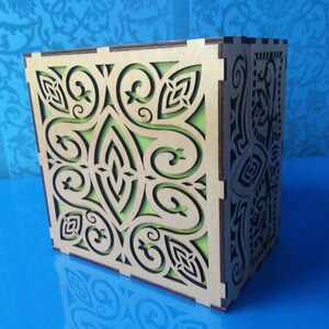 Laser Cut - Elvish Fantasy Box - Decorative - Vector Files (digital ...