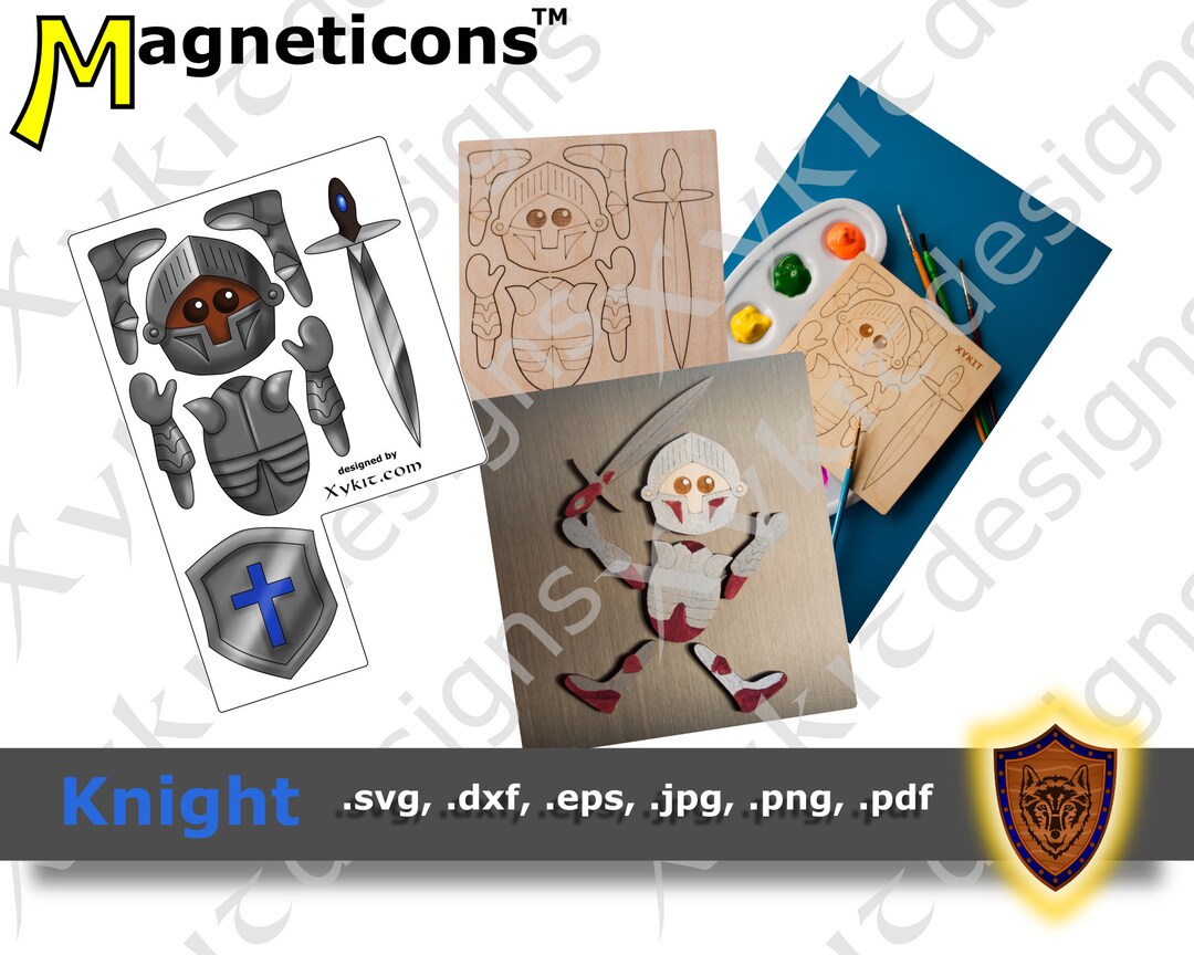 Knight - Paper Doll - Craft Coloring Page - (instant Download) - Etsy