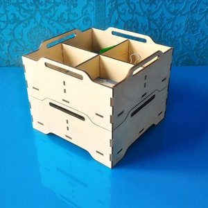 Laser Cut Stack-able Trays - 3 Variants- Vector Files - (digital ...