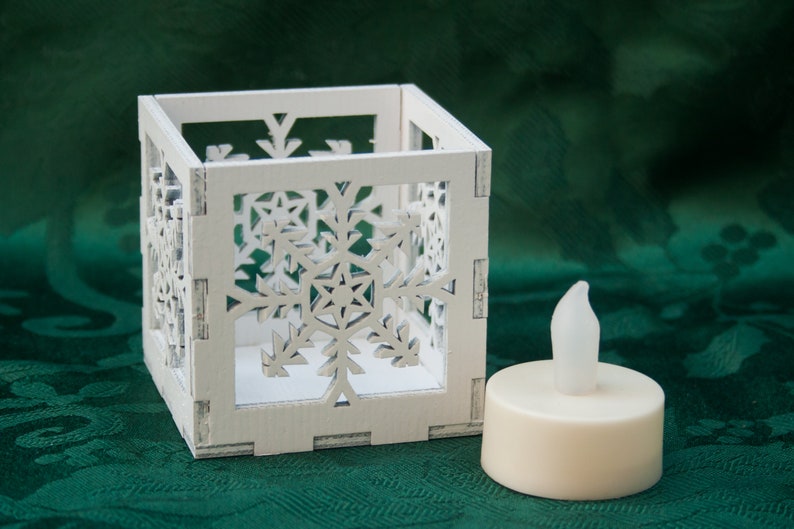 Laser Cut Christmas Luminaries 7 Designs Digital Files - Etsy
