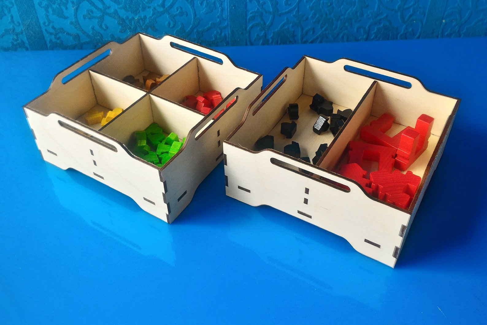 Laser Cut Stack-able Trays 3 Variants Vector Files - Etsy