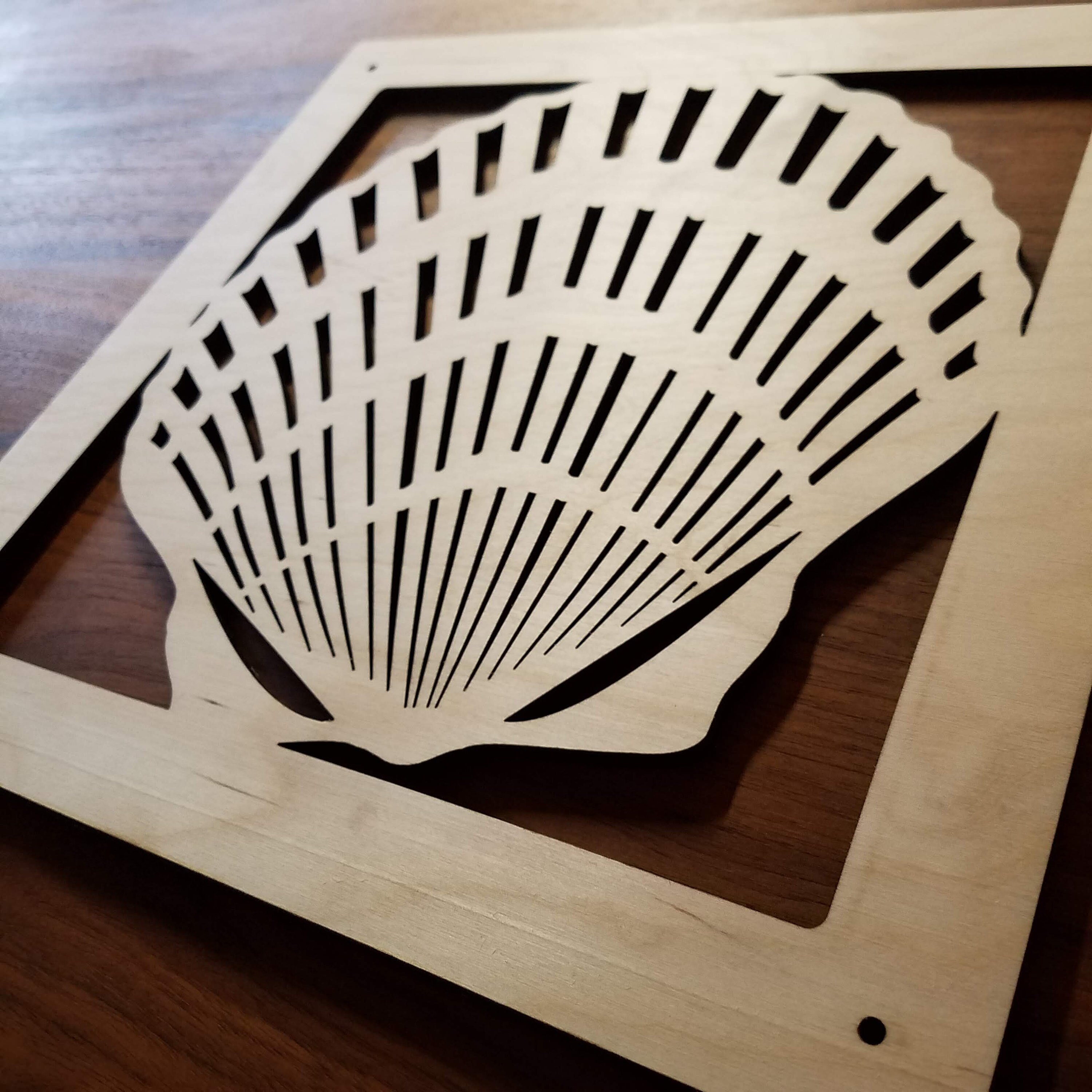 Sea Shells Wall Art Laser Files Crafting CNC Svg Dxf - Etsy