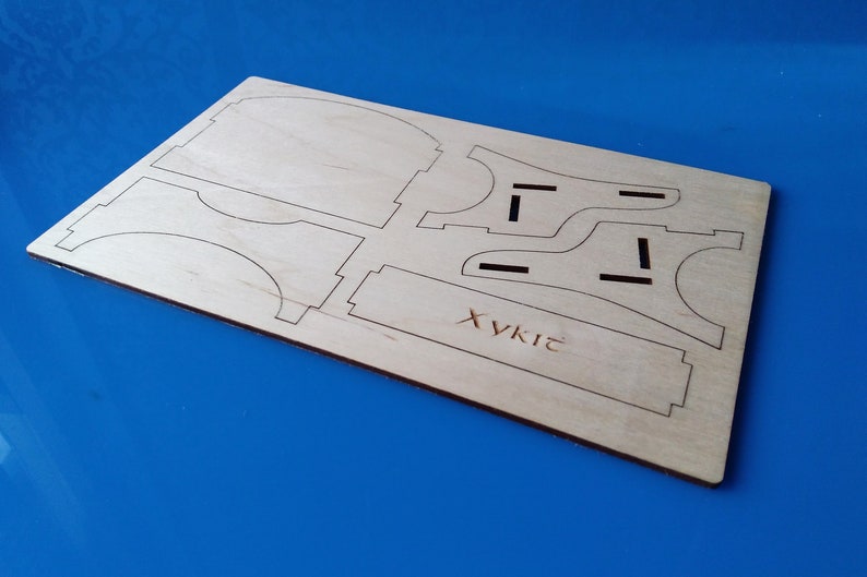 Laser Cut Business Card Stand vector File Digital Download - Etsy