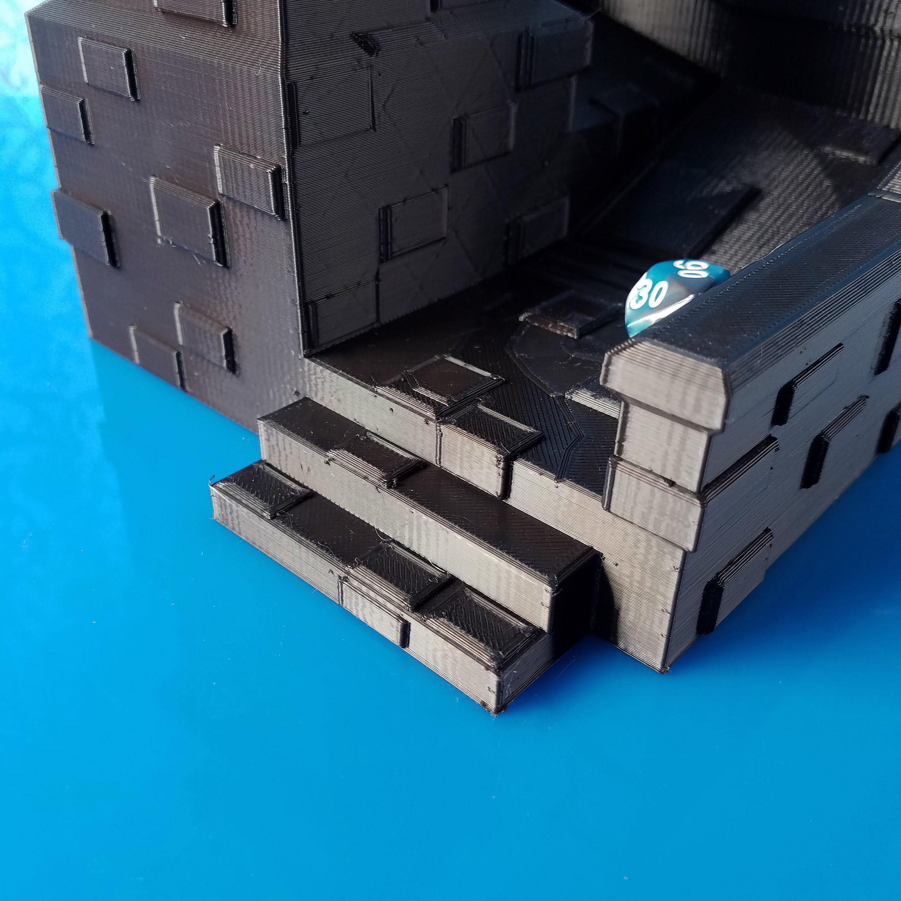 3D Dice Tower 3D Printing .stl File Digital Download - Etsy