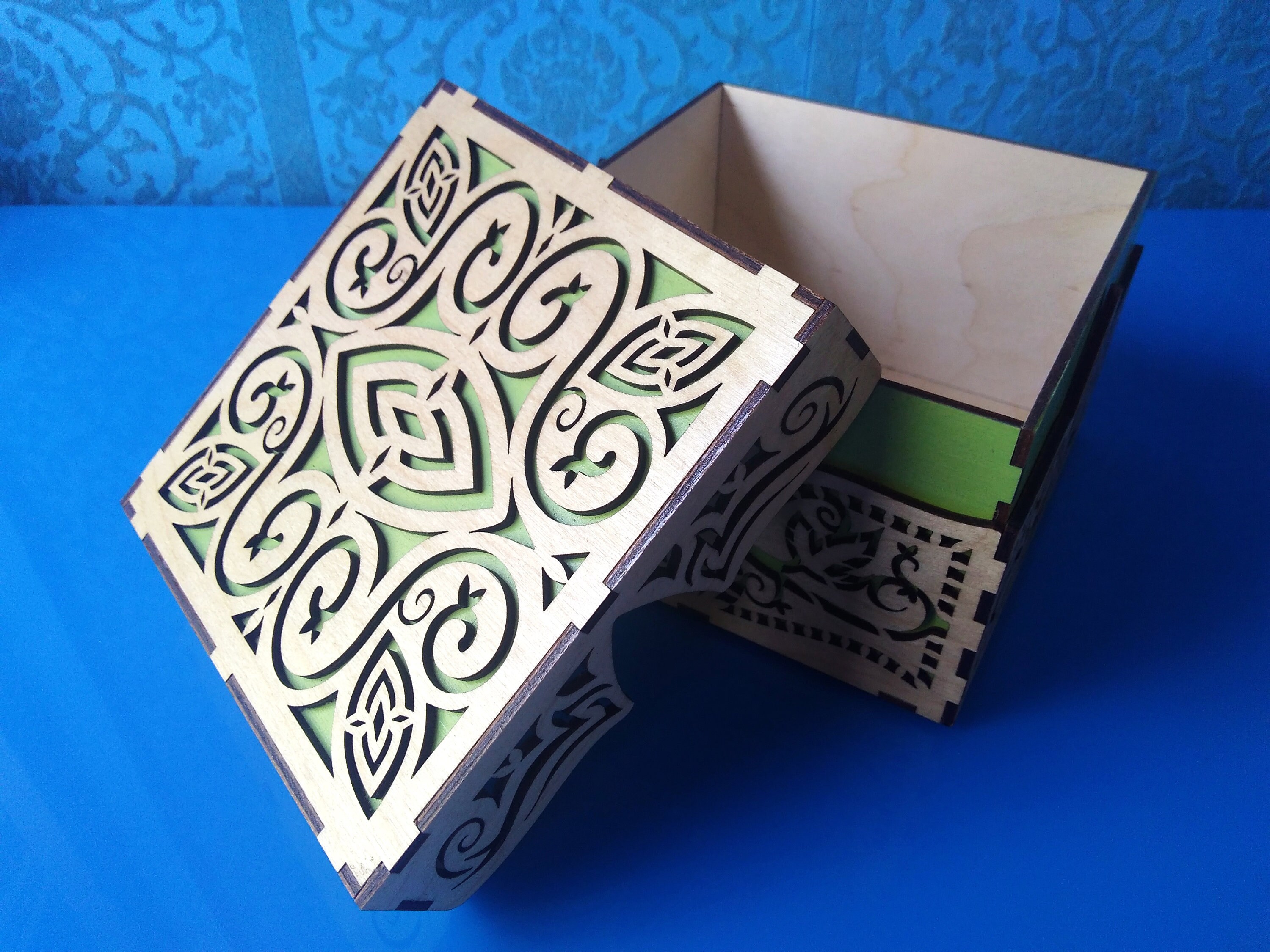 Laser Cut - Elvish Fantasy Box - Decorative - Vector Files (digital ...