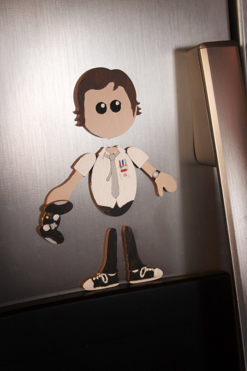 Spy Nerd Paper Doll Craft Coloring Page instant - Etsy