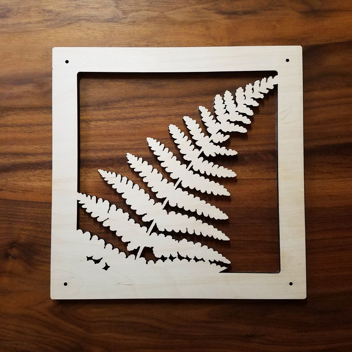 Fern Leaves Art - Laser Files - Crafting - CNC - Svg - Dxf - Eps ...