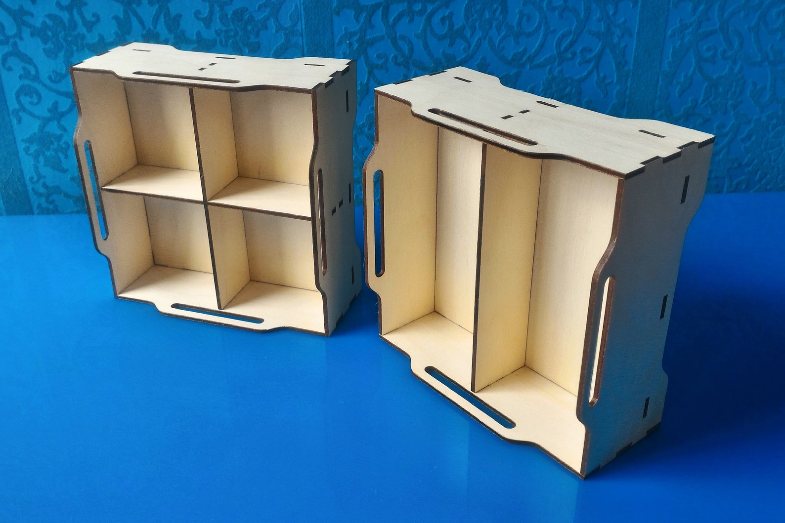 Laser Cut Stack-able Trays 3 Variants Vector Files - Etsy