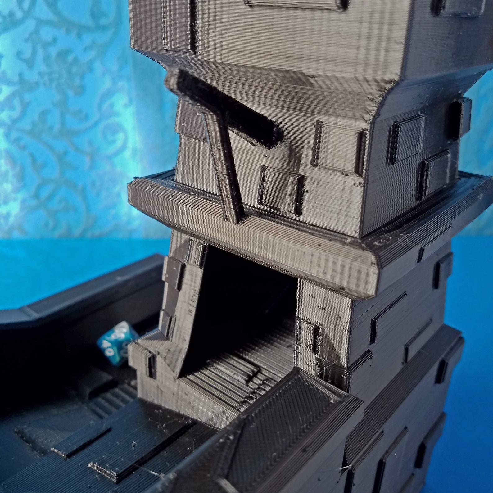 3D Dice Tower 3D Printing .stl File Digital Download - Etsy