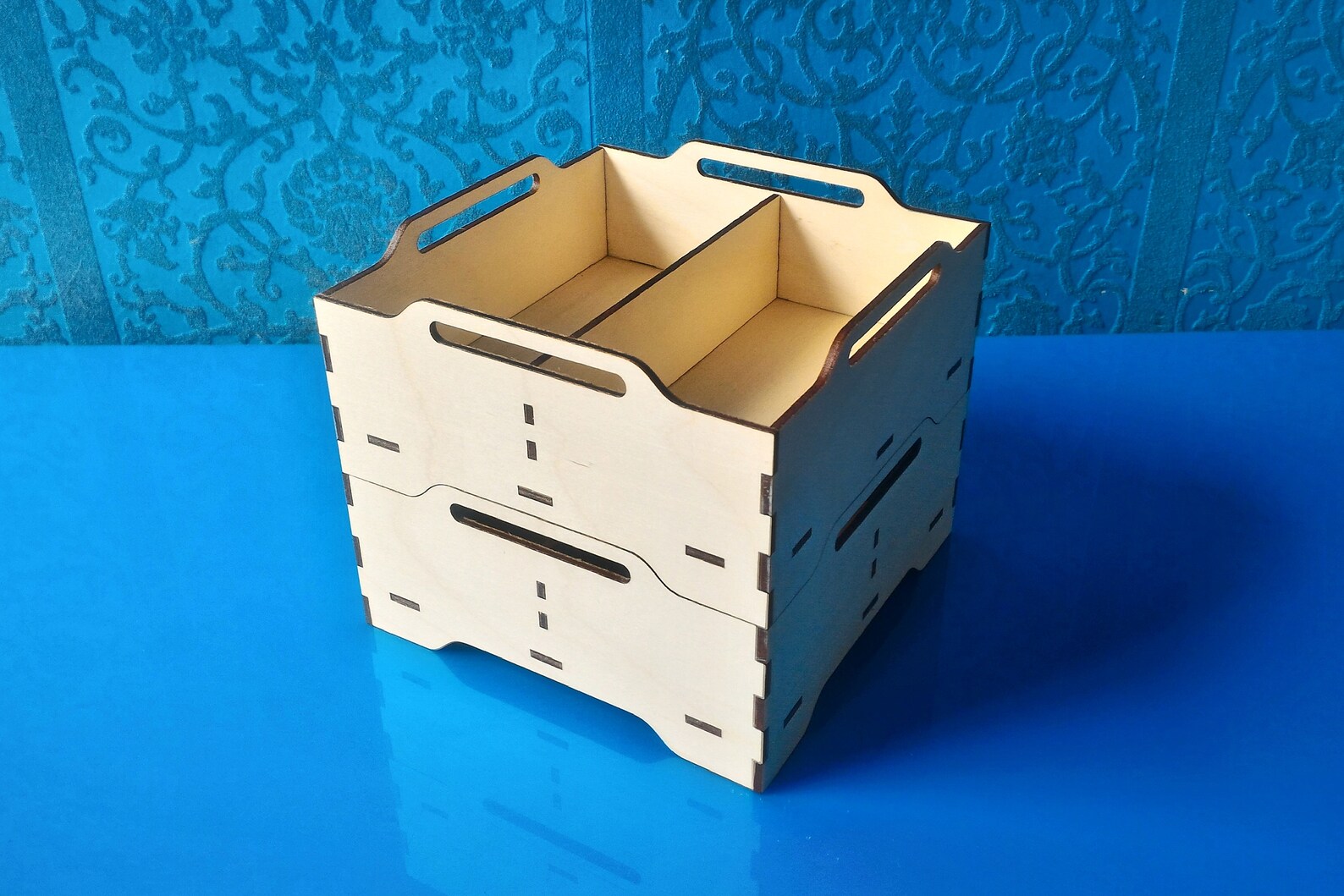 Laser Cut Stack-able Trays 3 Variants Vector Files - Etsy