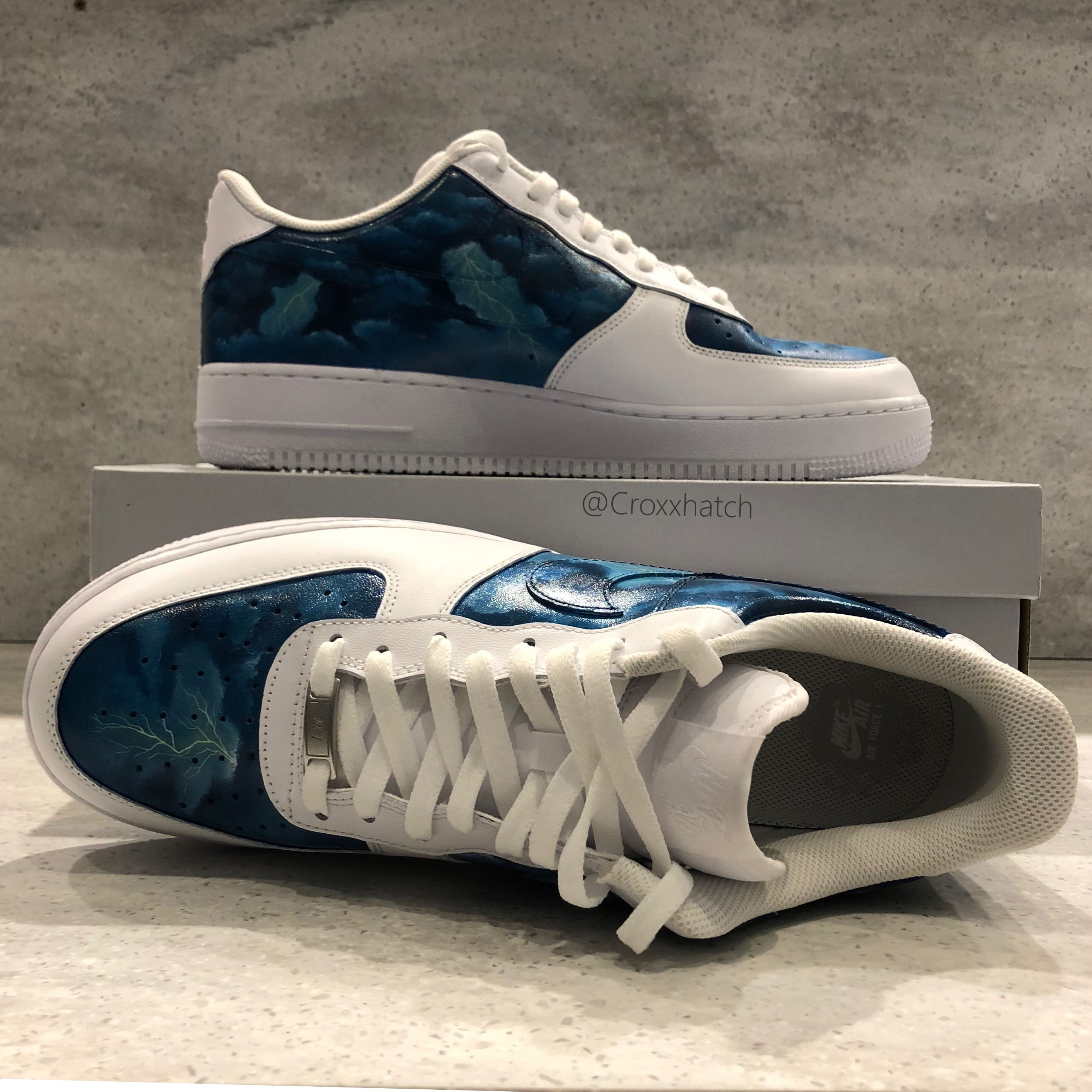 Storm Force II Custom Air Force 1 - Etsy