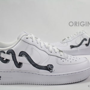 Snake Air Force 1 Custom Sneaker Shoes Colourways - Etsy