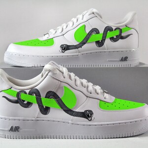 Snake Air Force 1 Custom Sneaker Shoes Colourways - Etsy