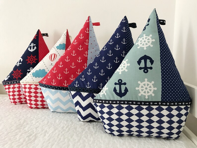 Ship Pillow for a Sailor Girl or Boy | Etsy