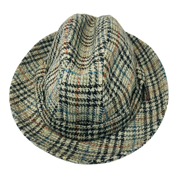 Donegal Handwoven Vintage Irish Tweed Wool Fedora Sty… - Gem