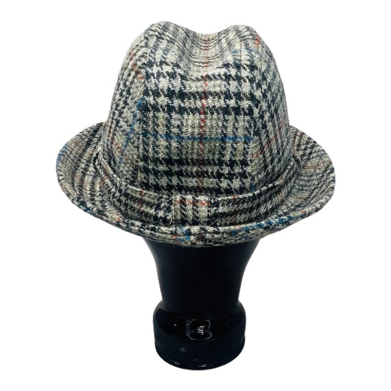 Donegal Handwoven Vintage Irish Tweed Wool Fedora Sty… - Gem