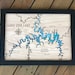 Table Rock Lake - Custom Large Wood and Acrylic Laser Cut Lake Sign - Etsy