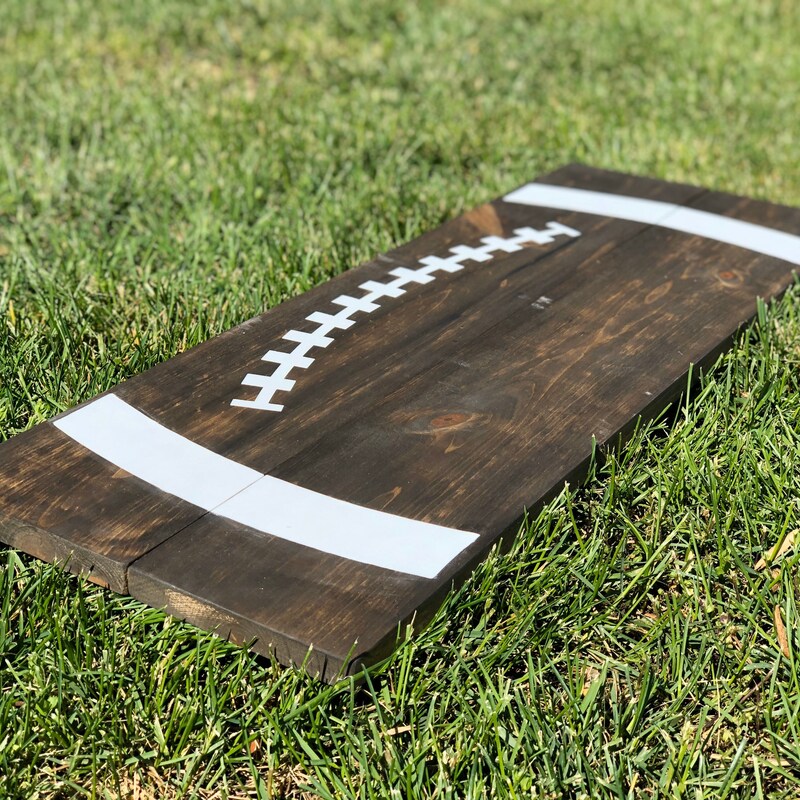 Football Wood - Etsy