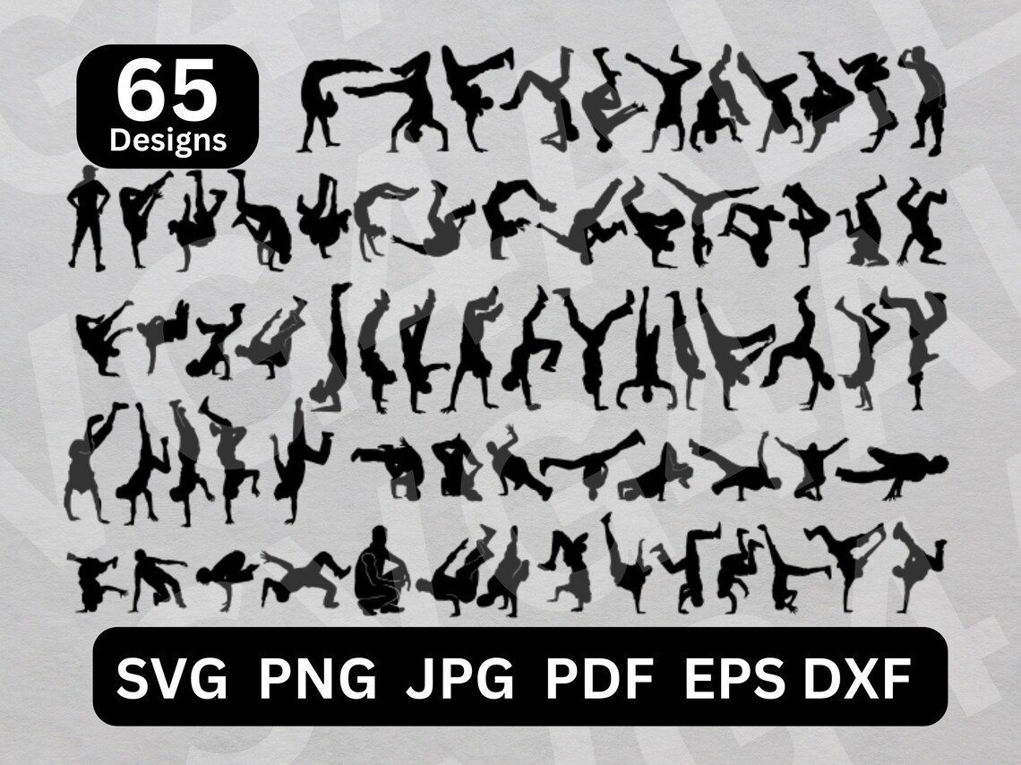 B-boys Svg, B-boys Dance Svg, B-boys Png, B-boys Cricut, B-boys ...