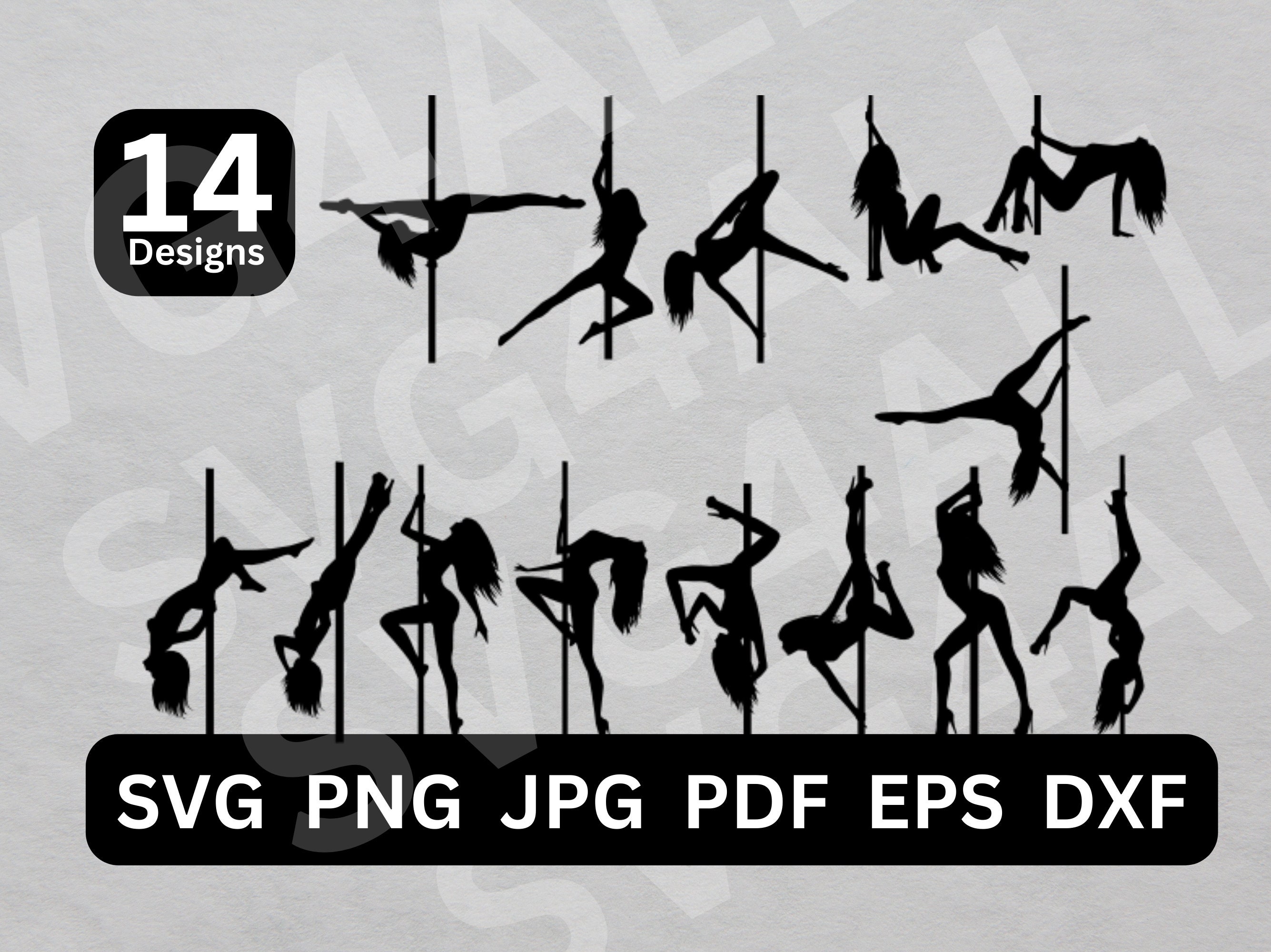 Pole Dancer SVG, Pole Dance SVG, Striper SVG, Pole Dancer Png, Pole ...