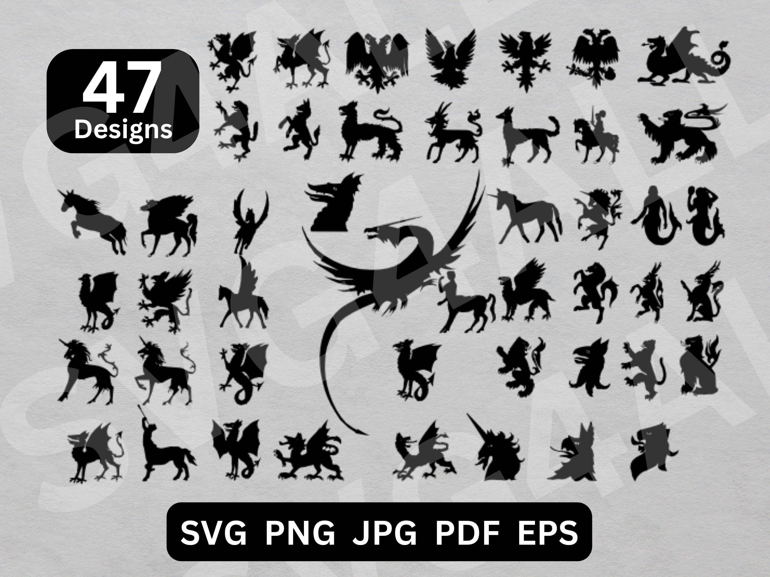 Heraldic SVG, Emblem SVG, Heraldic Cricut, Heraldic Clipart, Heraldic ...