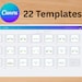 Clap Fan Template Canva | Clack Fan Template | Hand Fan Template ...