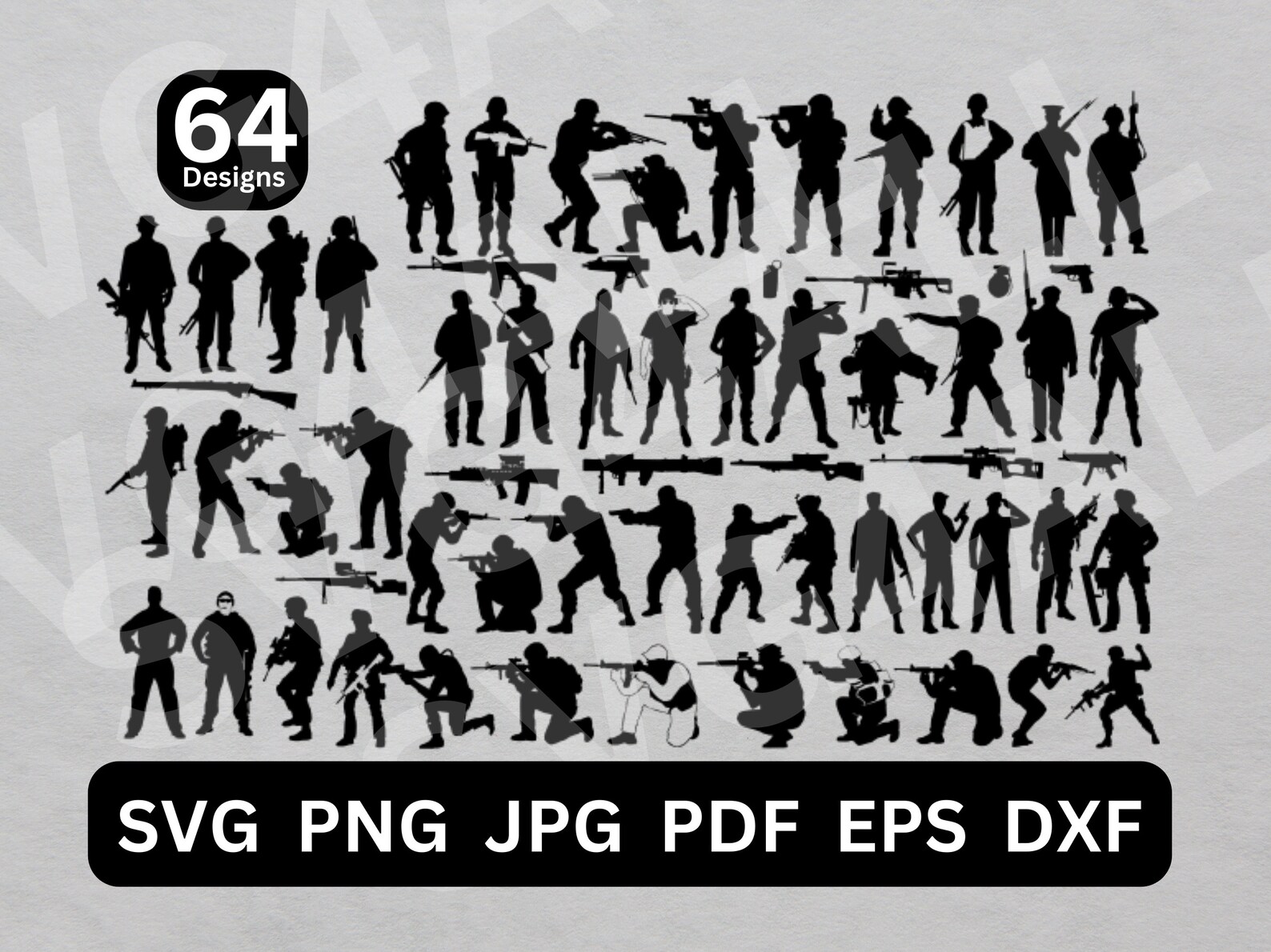 Soldier SVG, Soldier SVG File, Soldier Cut File, Soldier Clipart ...