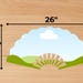 Clap Fan Template Canva | Clack Fan Template | Hand Fan Template ...