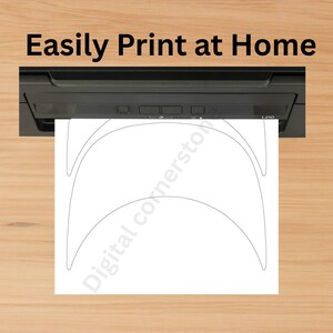 Editable Hat Brim Canva Template Printable - Sublimation Template for ...