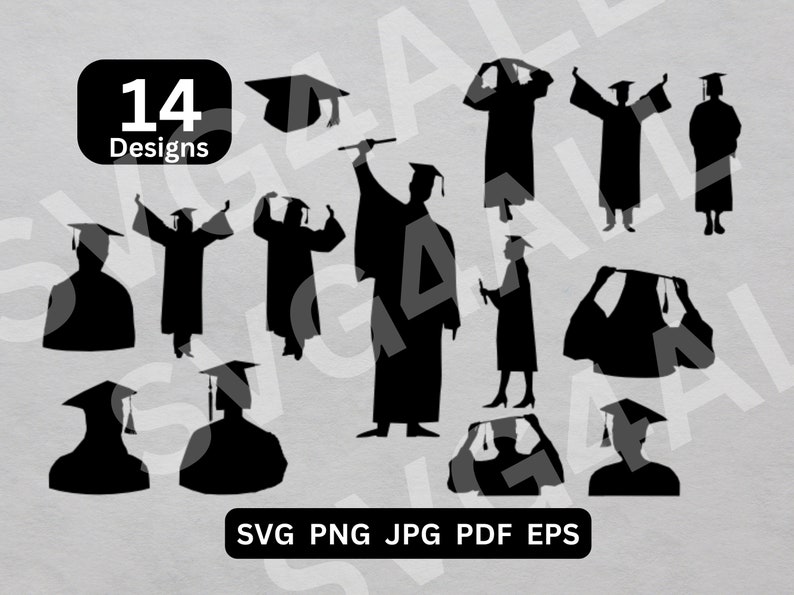 Graduation SVG, Graduation PNG, Graduation Bundle SVG, Graduation Cut ...