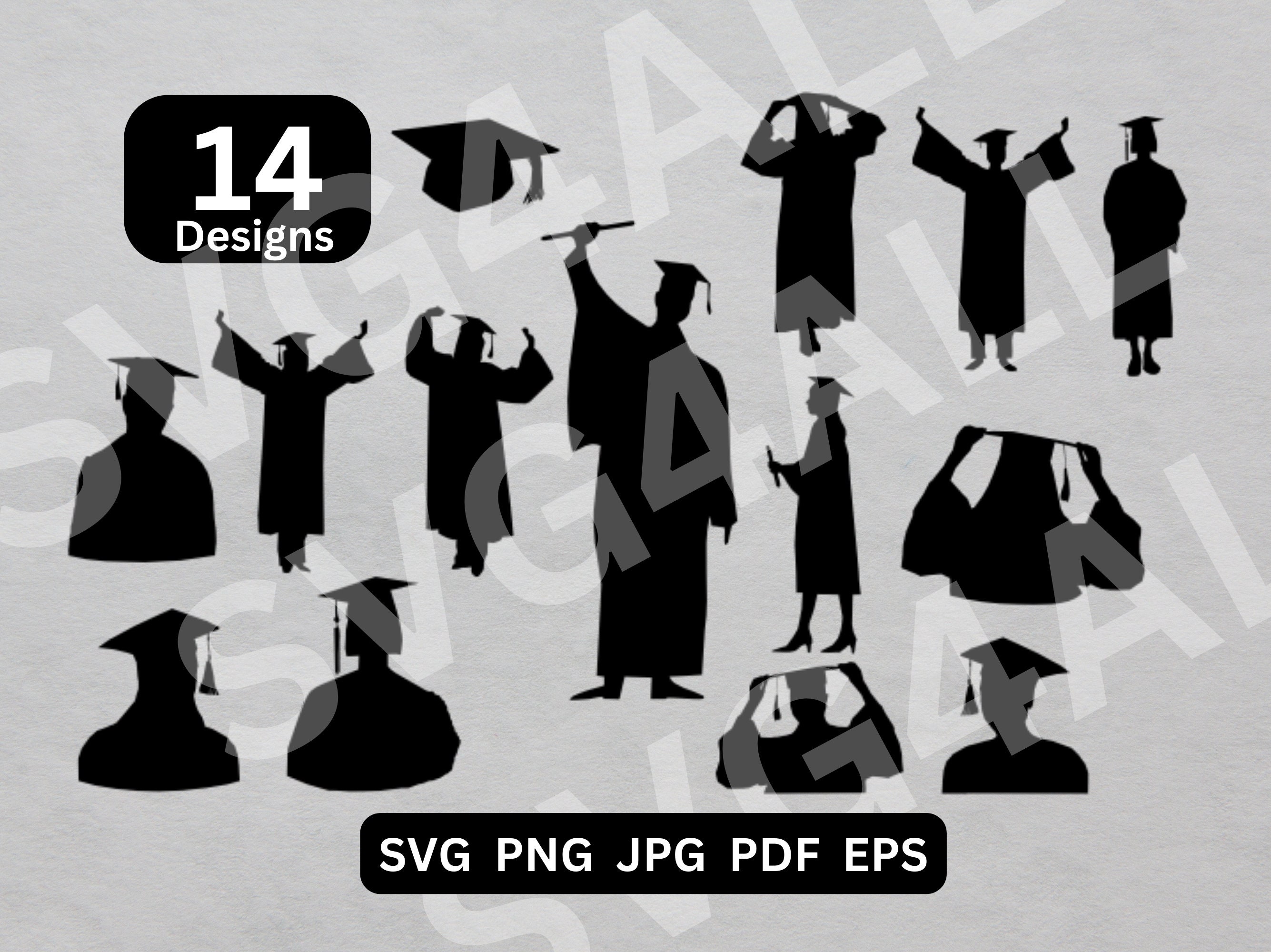 Graduation SVG, Graduation PNG, Graduation Bundle SVG, Graduation Cut ...