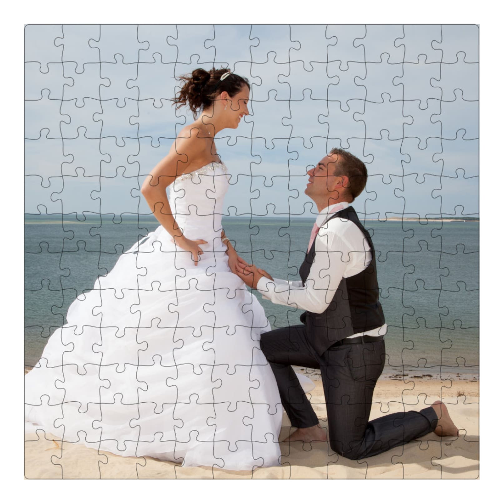 Jigsaw Puzzle Mockup for Canva, Canva Frame Mockup, Canva Jigsaw Puzzle ...