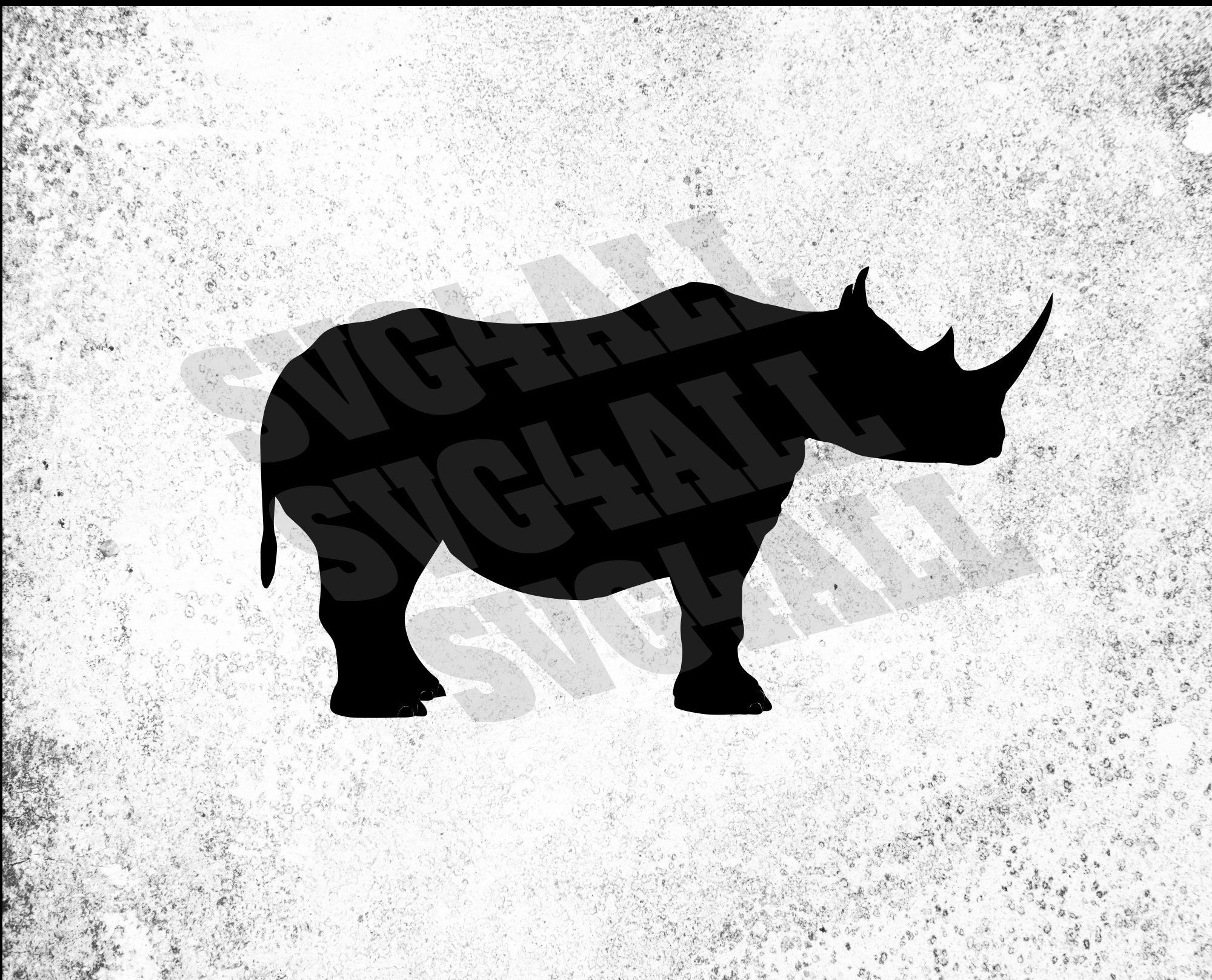 Rhino svg Rhino svg file Rhino clipart Rhino cricut Rhino | Etsy