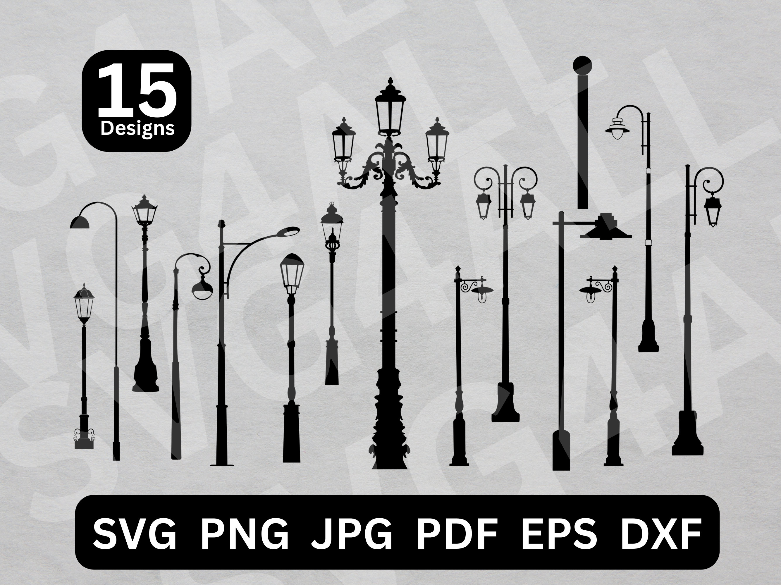 Street Lamp Vector Png