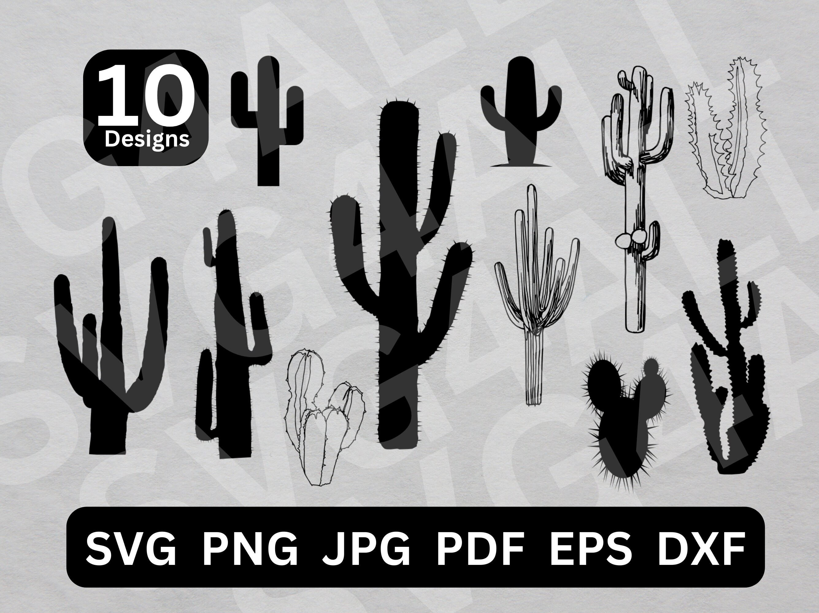 Cactus Svg File, Cactus Svg, Cactus Png, Cactus Cricut, Cactus ...