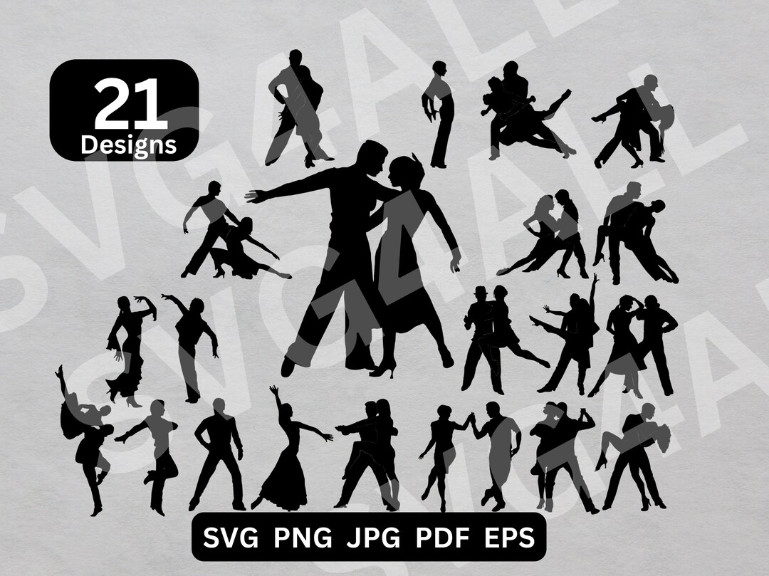 Latin Dancer SVG, Latin Dancer PNG, Latin Dancer Cricut, Latin Dancer ...