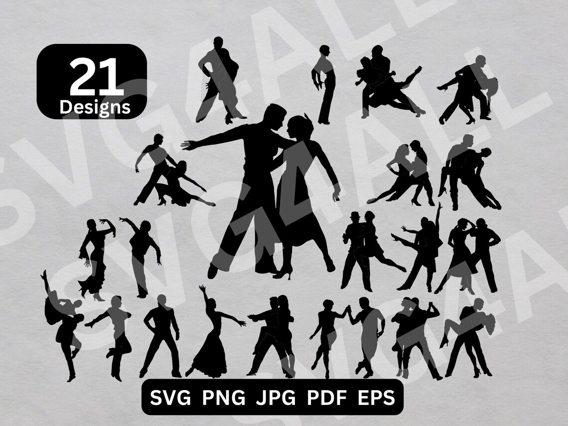 Latin Dancer SVG, Latin Dancer PNG, Latin Dancer Cricut, Latin Dancer ...
